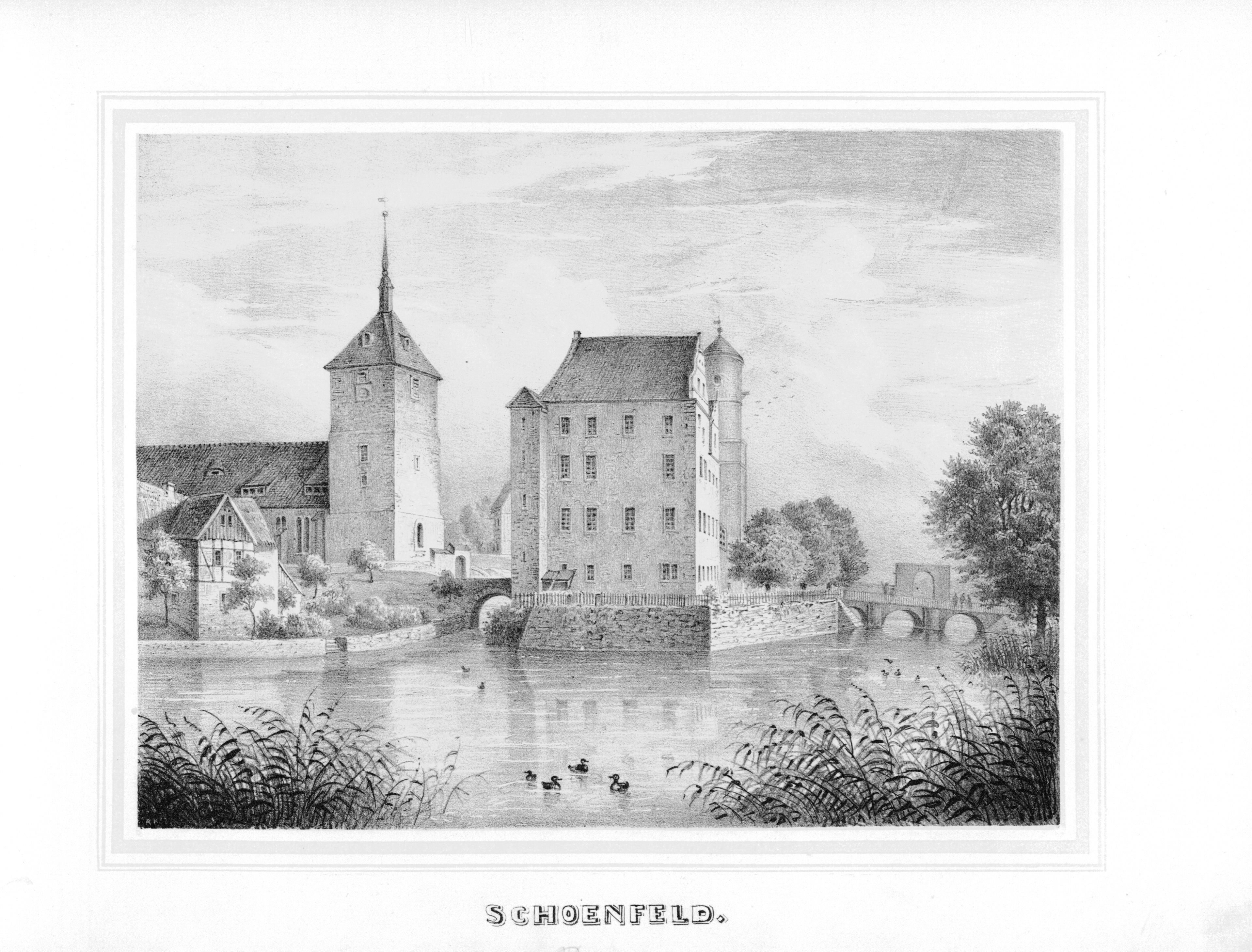 Schönfeld castle | Euroregion Elbe/Labe