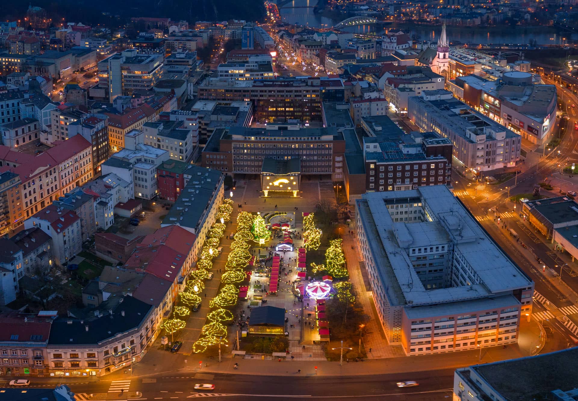 Weihnachtsmarkt Ústí nad Labem | Euroregion Elbe/Labe