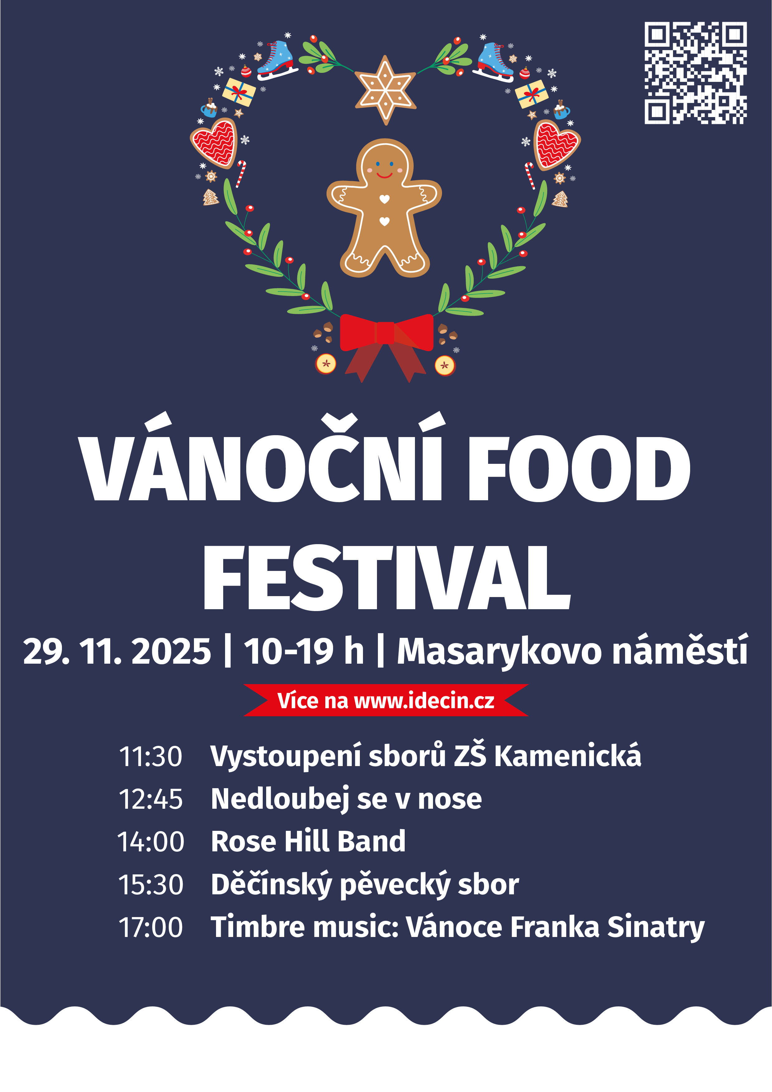 Weihnachtliches Food Festival Děčín | Euroregion Elbe/Labe